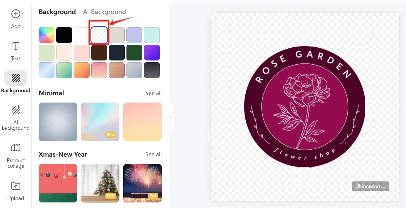 How to Make Logo Transparent in 2 Easy Ways | insMind